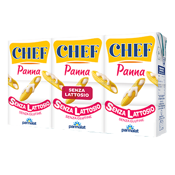 Panna Senza Lattosio 3x125ml - Chef